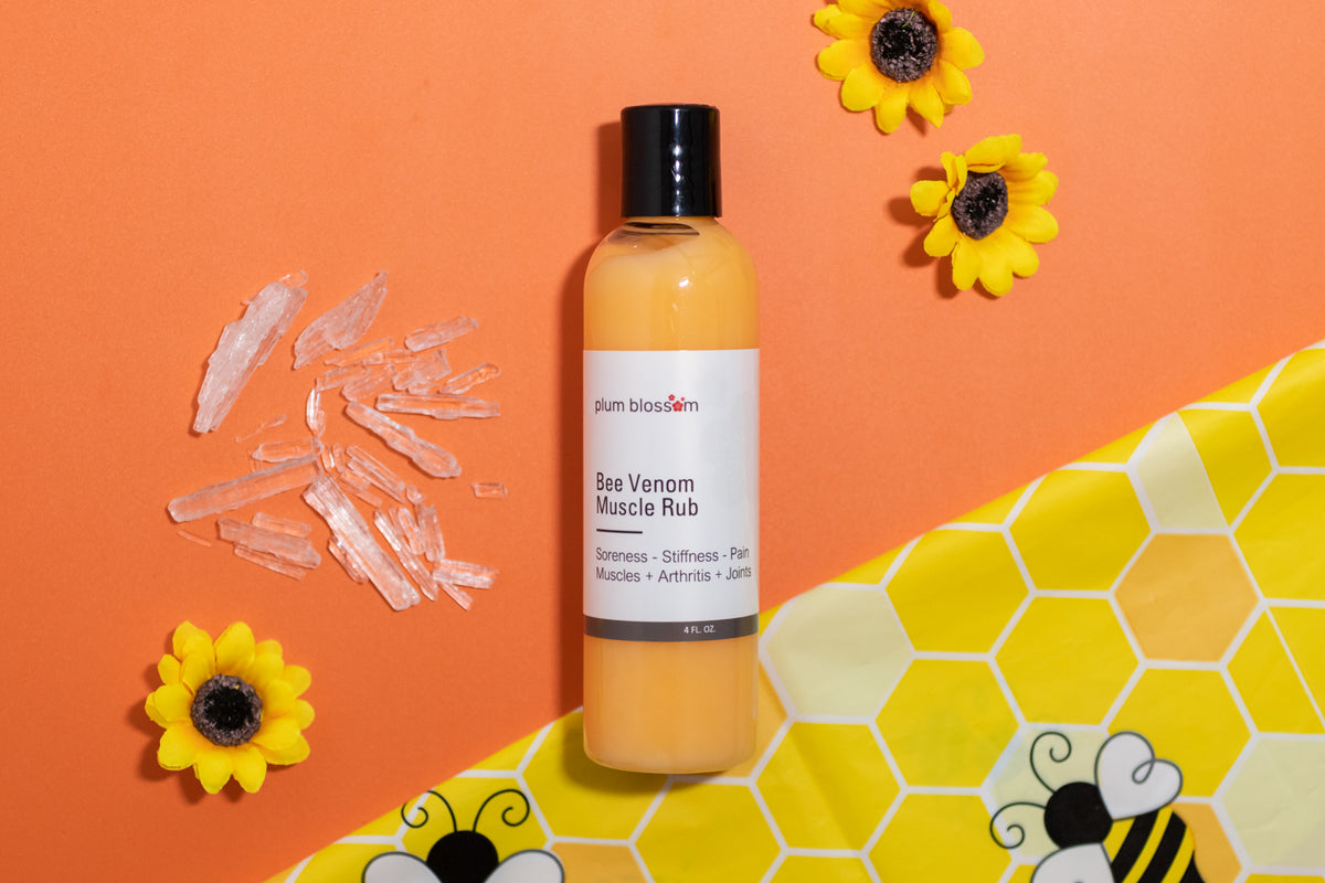 BEE VENOM MUSCLE RUB – Plum Blossom Apothecary