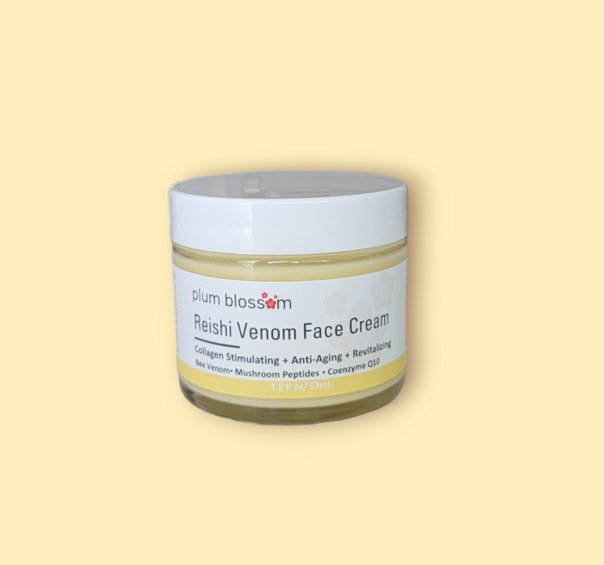 BEE VENOM REISHI COENZYME Q10 FACE CREAM – Plum Blossom Apothecary